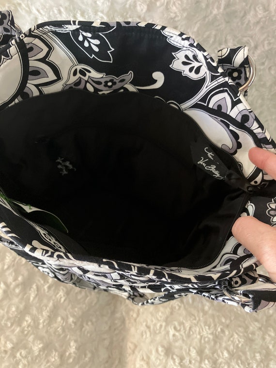 Vera Bradley Glenna Bag In Midnight Paisley Gem