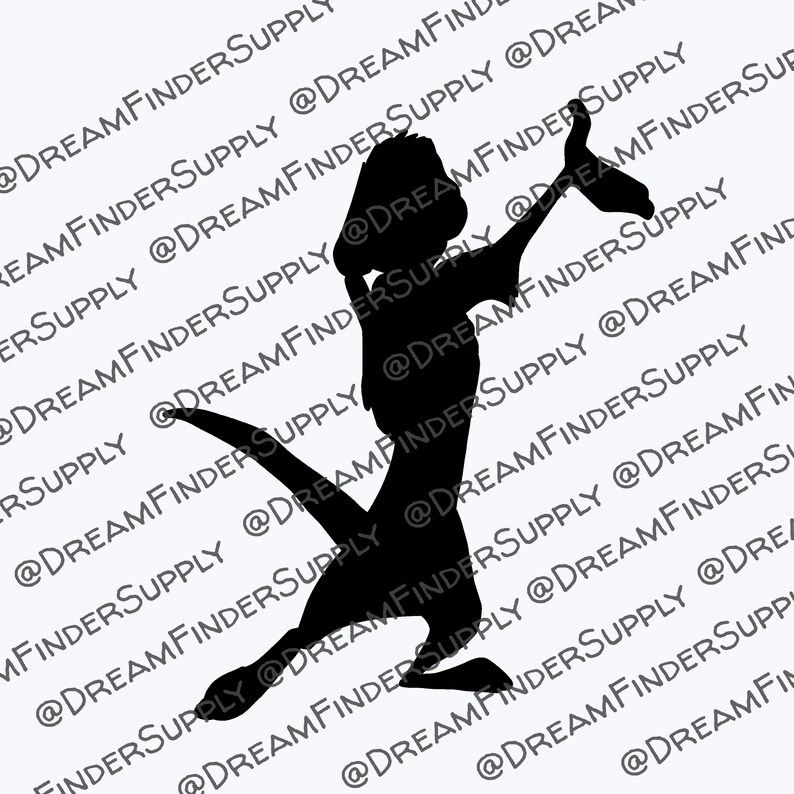 Timon SVG Lion King Downloadable SVG File - Etsy