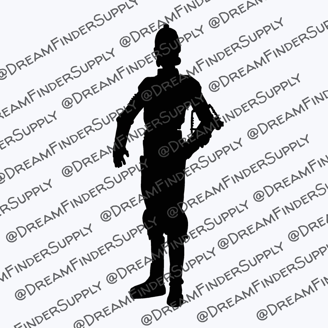 C3PO SVG File - Star Wars Characters - Downloadable SVG File - Etsy