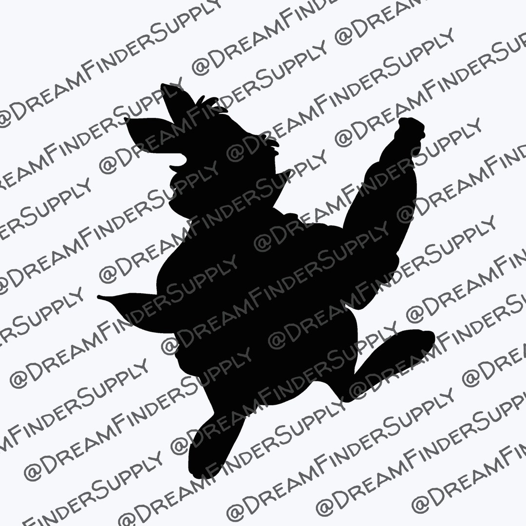 White Rabbit SVG Alice in Wonderland Downloadable SVG File - Etsy