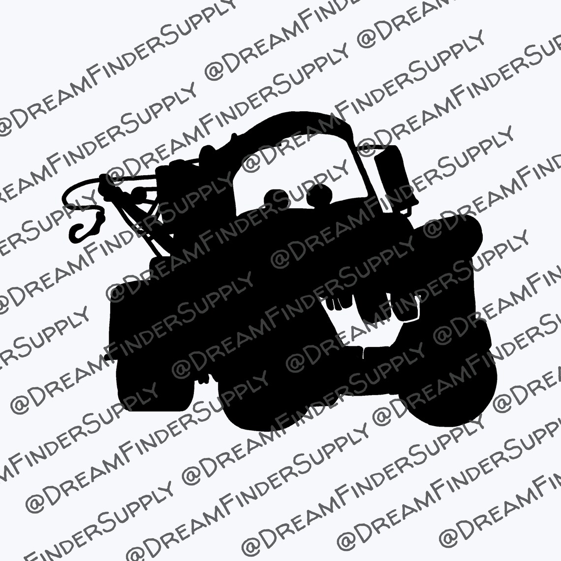 Mater the Tow Truck (smile) - Cars - Downloadable SVG File - Etsy