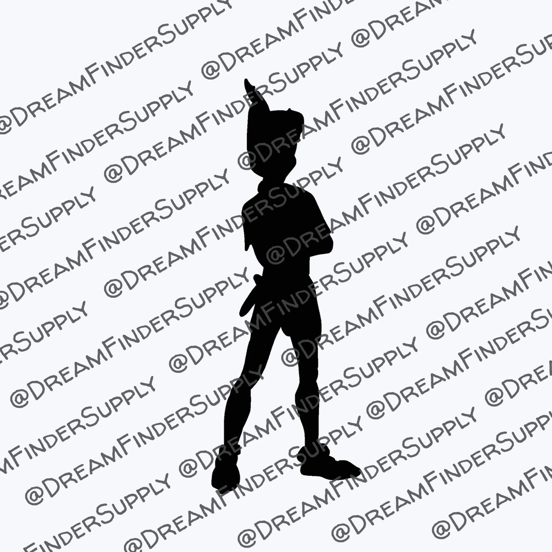 Peter Pan SVG File - Peter Pan Character - Downloadable SVG File - Etsy