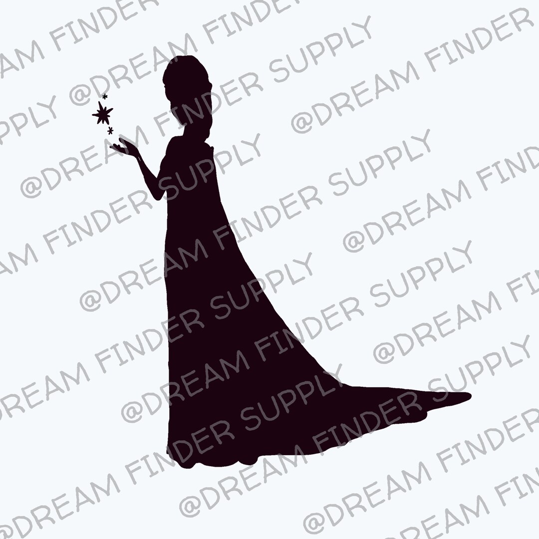 Elsa, Ice Queen, Frozen - Downloadable SVG File - Etsy