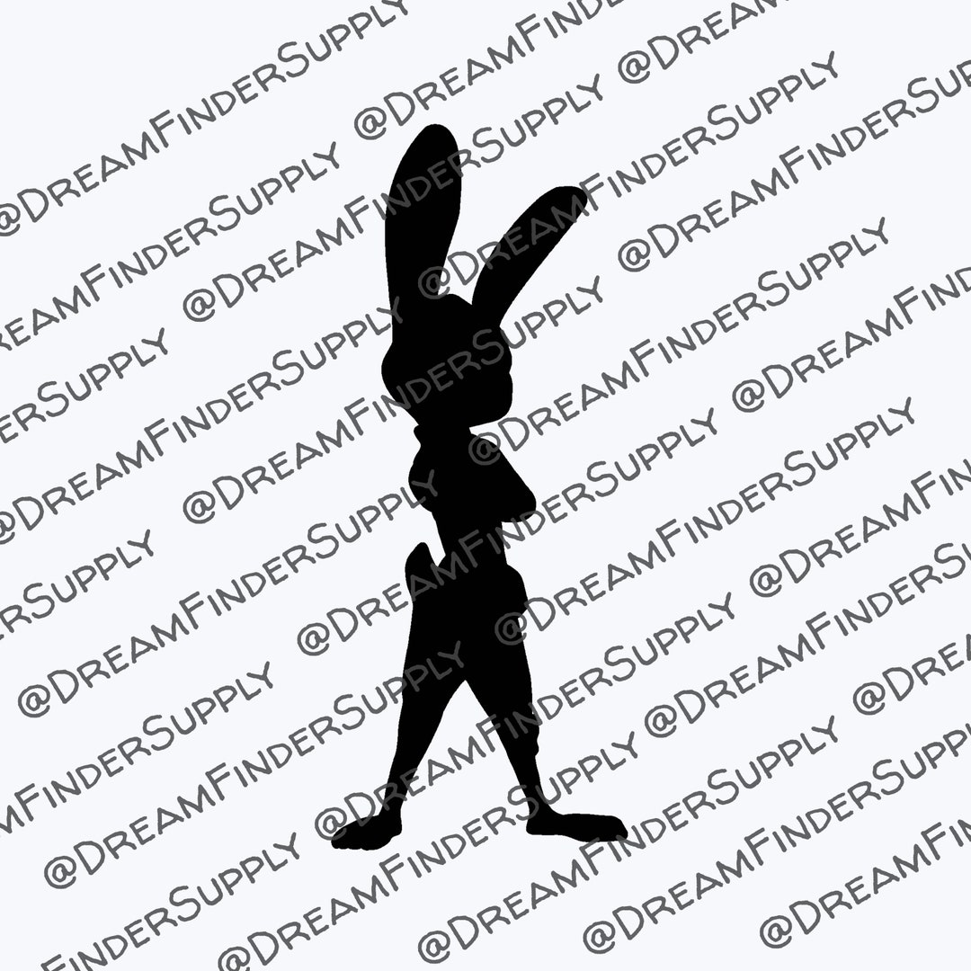 Judy Hopps SVG File - Zootopia Movie Characters - Downloadable SVG File ...