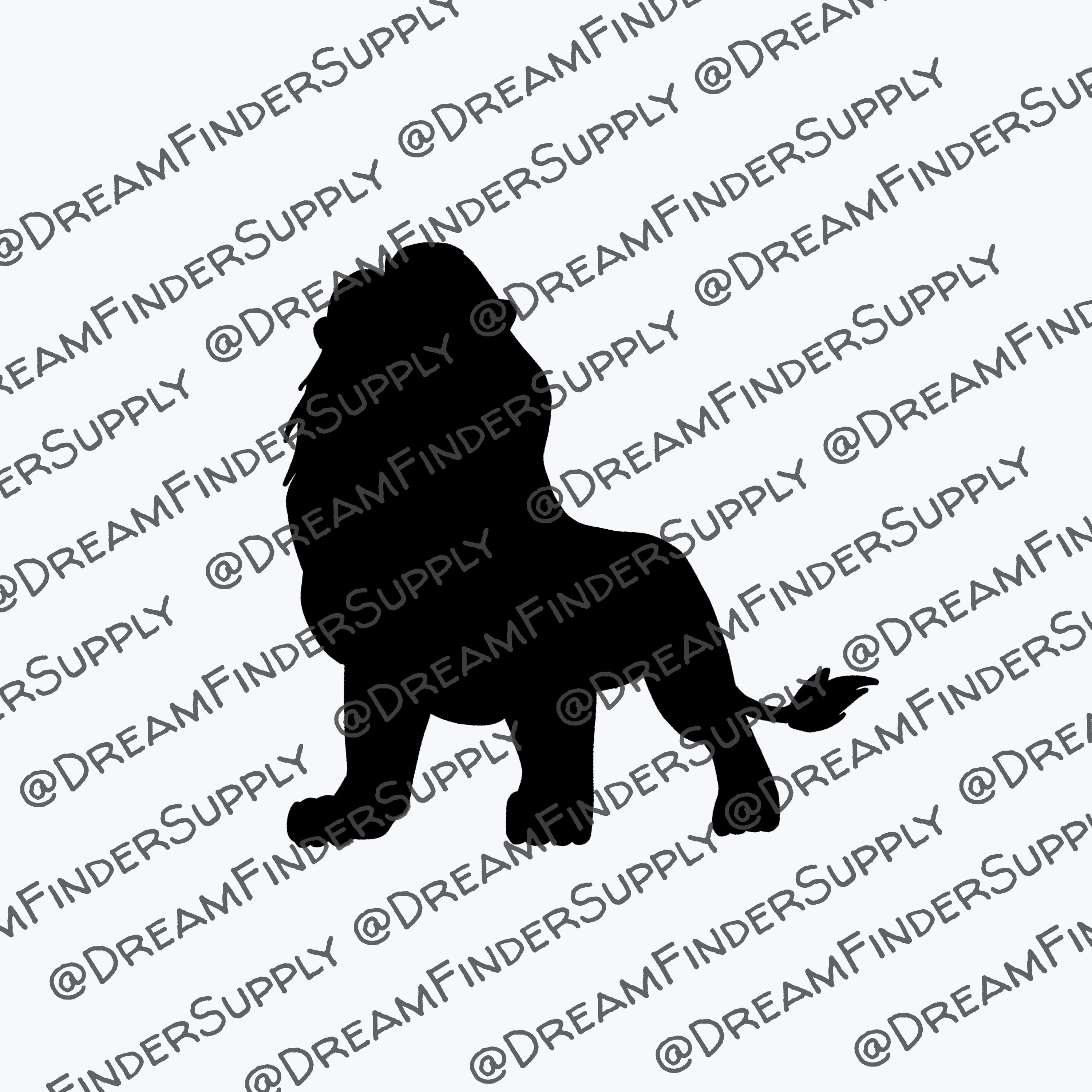 Mufasa SVG Lion King Downloadable SVG File - Etsy