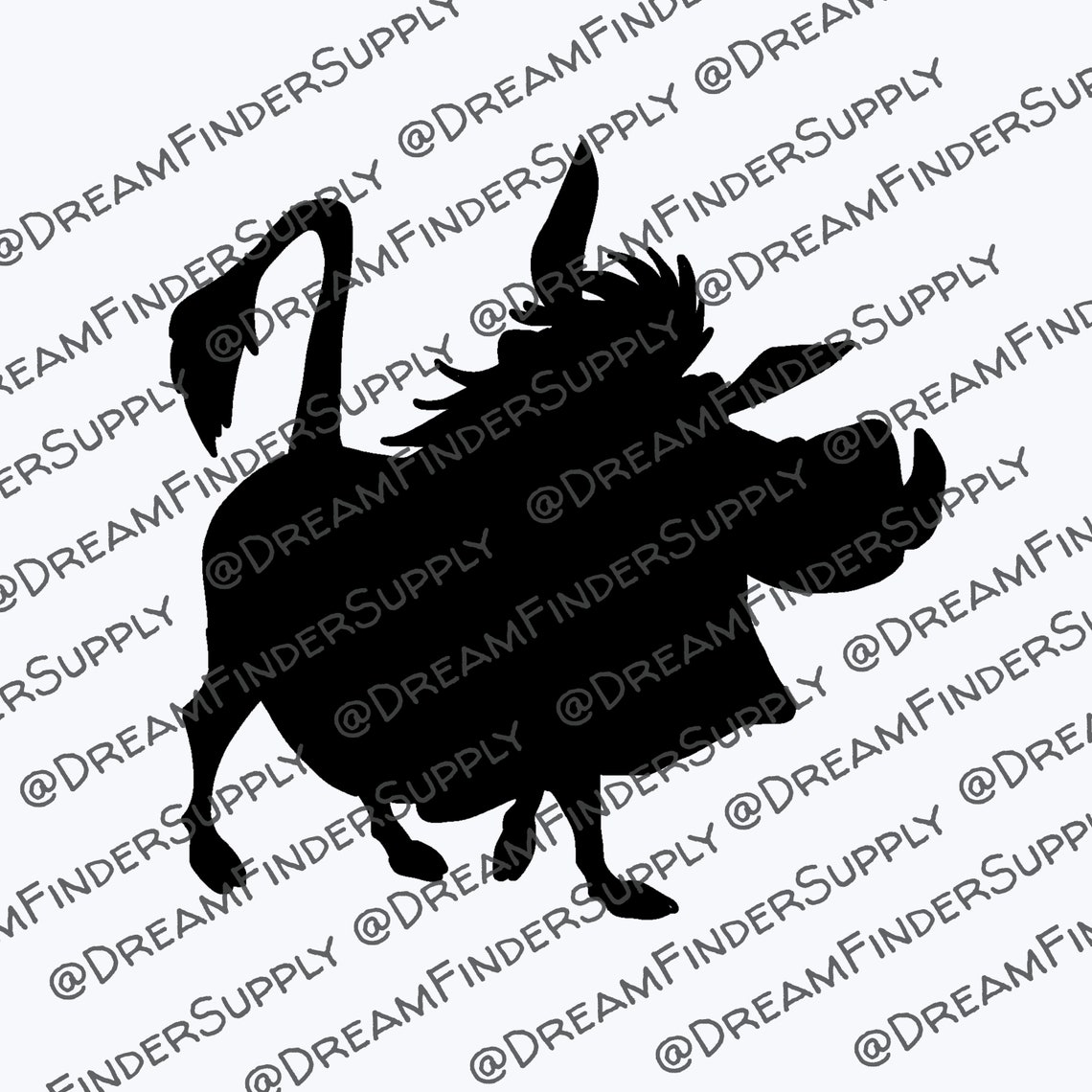 Pumba SVG - Lion King - Downloadable SVG File - Etsy