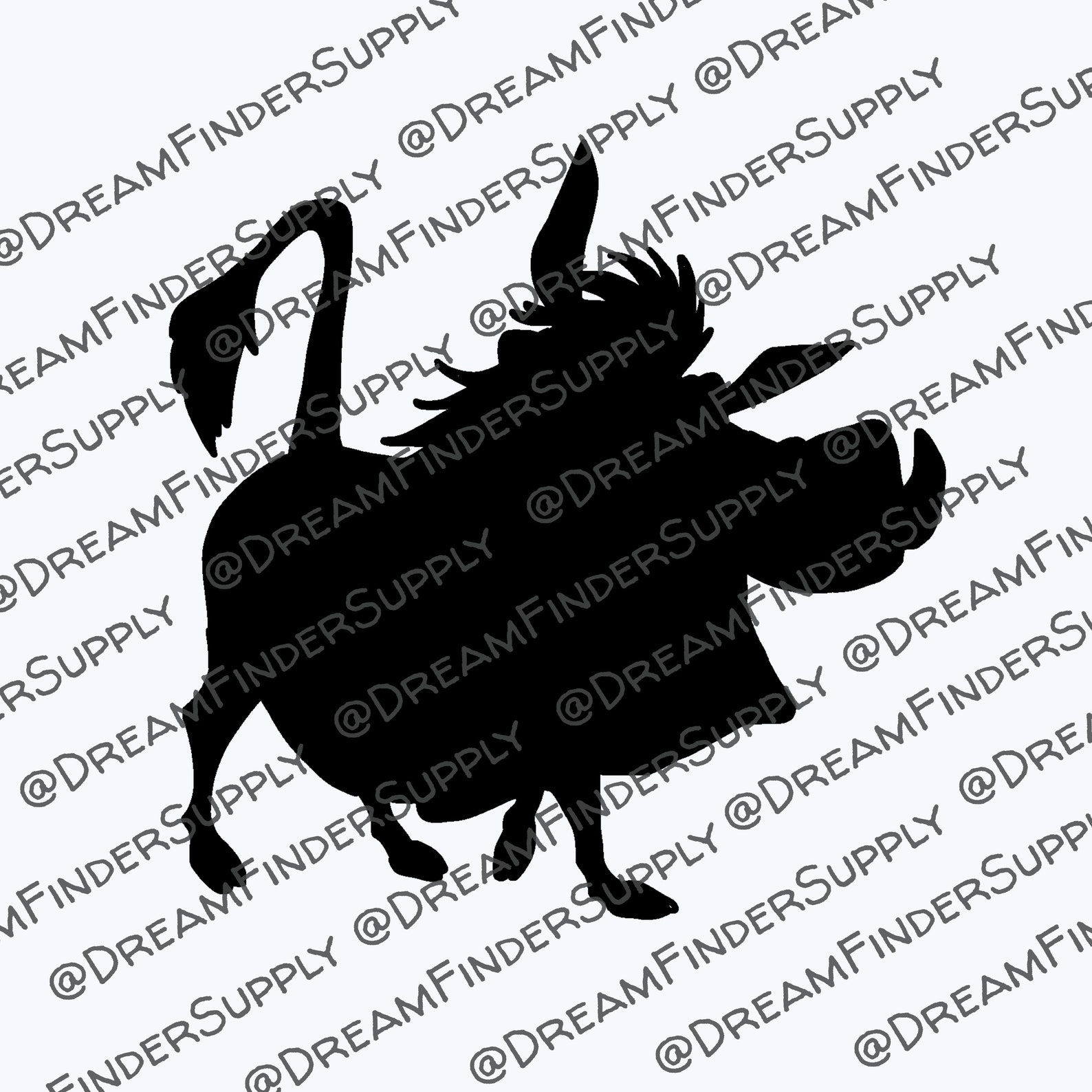 Pumba SVG Lion King Downloadable SVG File - Etsy