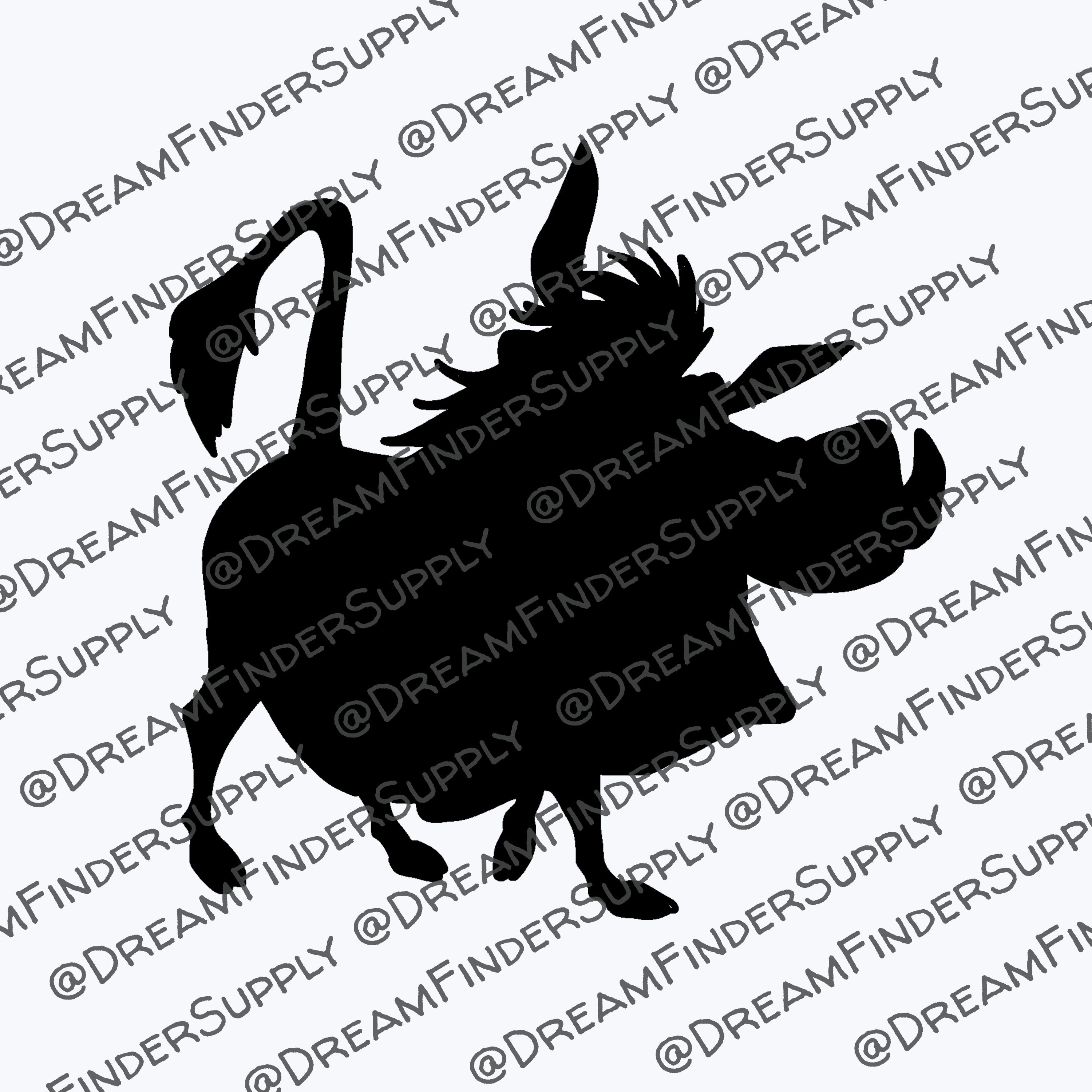 Pumba SVG Lion King Downloadable SVG File - Etsy