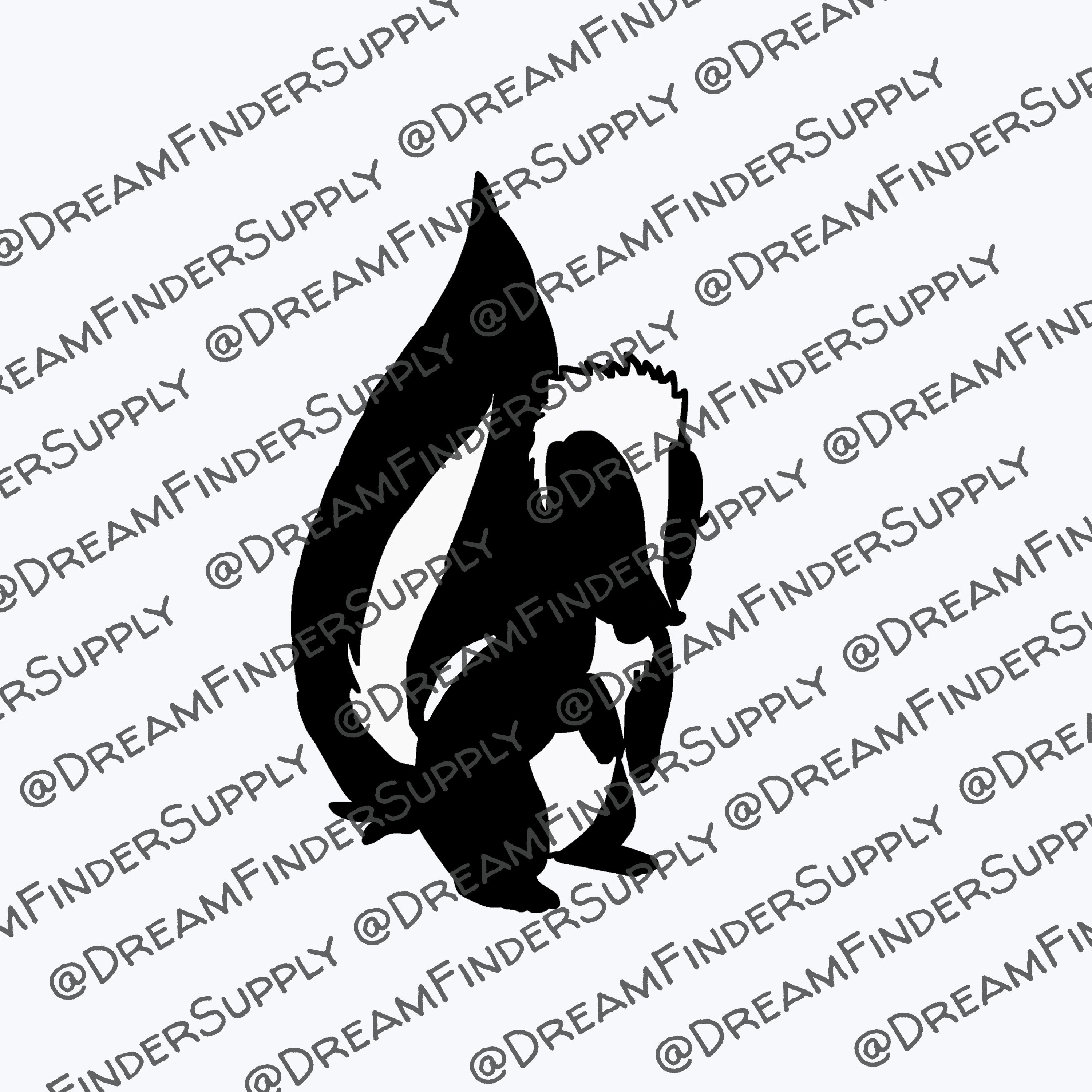 Flower the Skunk SVG Bambi Downloadable SVG File - Etsy