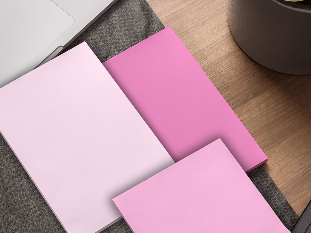 Pink Sticky Note Bundle Modern Barbie Post-it Notepad Set - Etsy