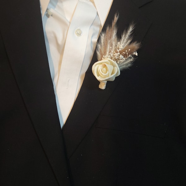 Wedding Boutineer - Etsy