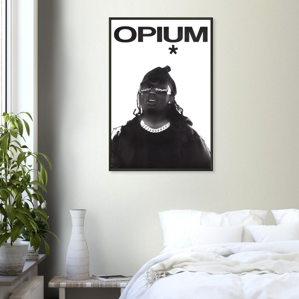 Playboi Carti, OPIUM Poster Mit Metallrahmen - Etsy