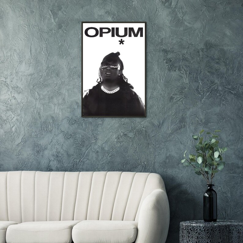 Playboi Carti, OPIUM Poster Mit Metallrahmen - Etsy