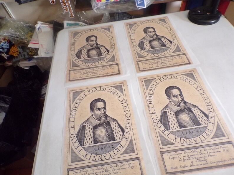 The Real King James Iron on Heat Stamp - Etsy