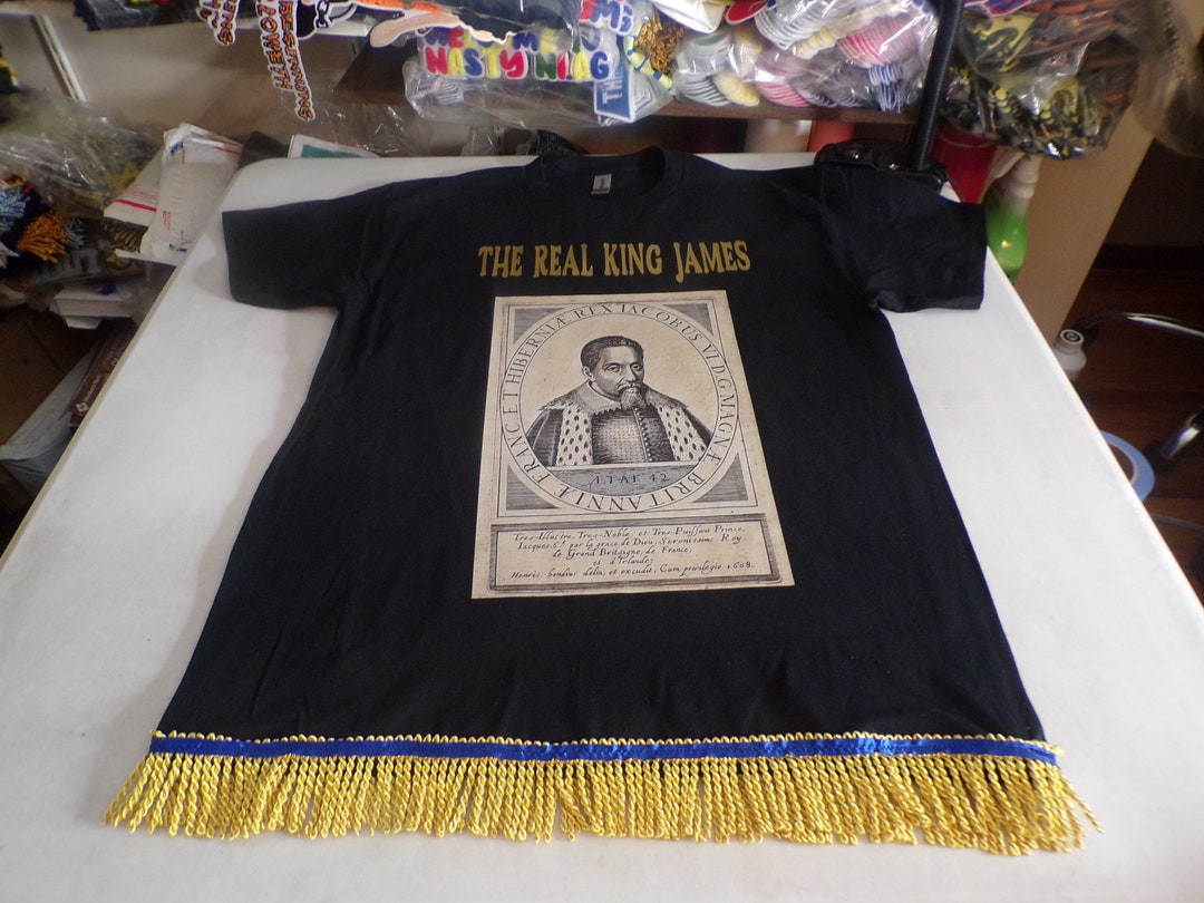 The Real King James Gold Fringes - Etsy