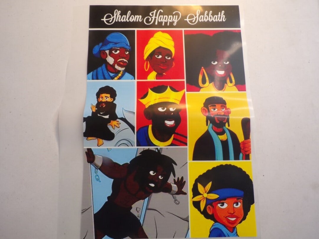 Shalom Happy Sabbath Iron on Hot Stamp - Etsy