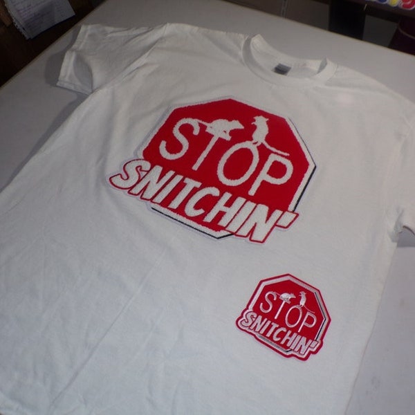 Stop Snitching Shirt - Etsy