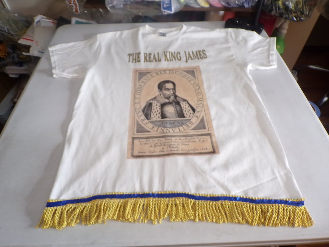 The Real King James Gold Fringes - Etsy