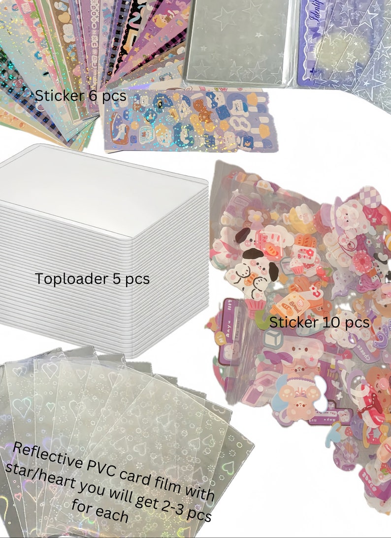 Toploader Deco Kit, Toploader, Toploader Deco, Cardholder, Sticker ...
