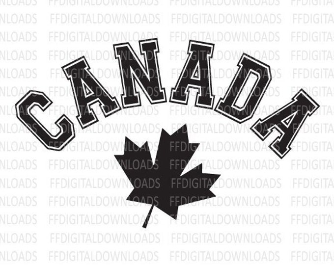 Canada Maple Leaf SVG, Canada Svg, Canadian Svg, Canada Clipart, Canada ...
