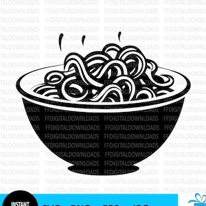 Spaghetti SVG, Spaghetti PNG, Spaghetti Clipart, Spaghetti Silhouette ...