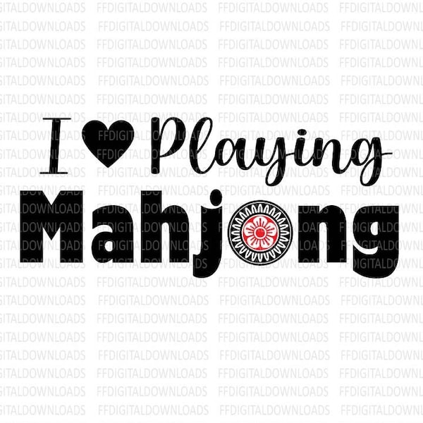 Mahjong Svg Png - Etsy