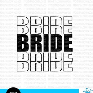 Bride SVG, Bride PNG, Bride Shirt SVG, Bride Shirt Design, Cricut, Cut ...