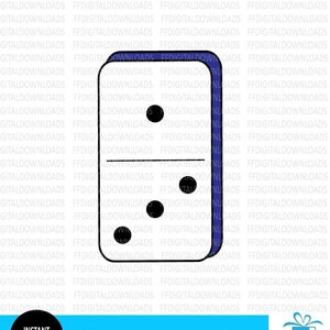 Domino SVG Domino PNG Domino Tile Svg Instant Download DTG sublimation ...