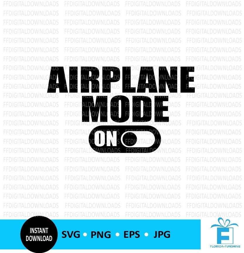 Airplane Mode SVG Travel SVG Girls Trip SVG Vacation Svg - Etsy