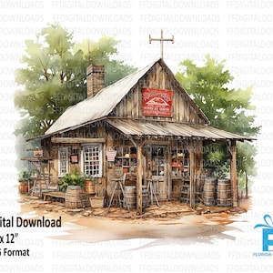 Country Store PNG, Country Store Clipart, Vintage Country Store ...