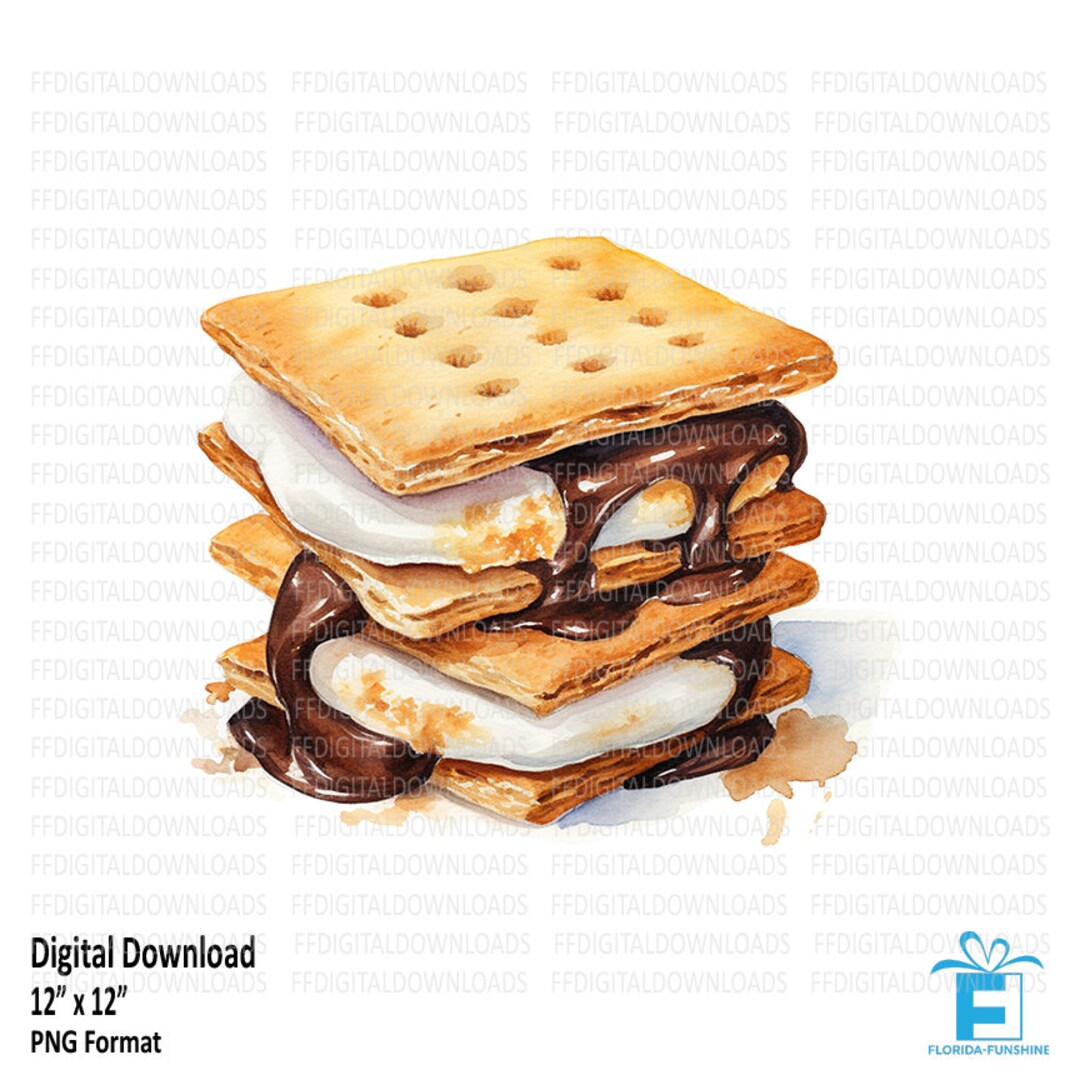 Smores Clipart, Smores PNG, Smores Image, Smores Digital Clipart ...