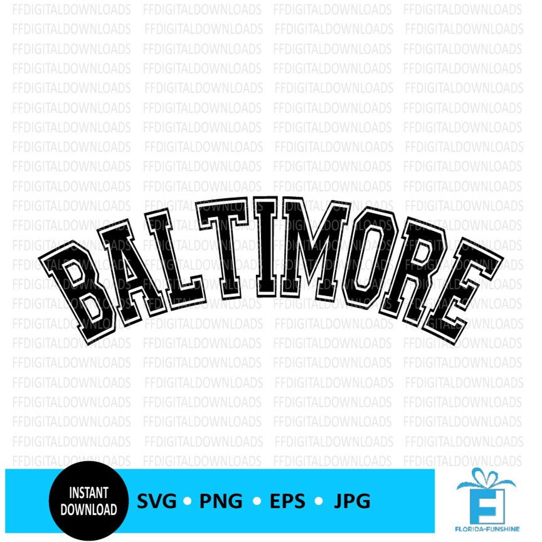 Baltimore SVG, Baltimore PNG, Baltimore Shirt Design, Baltimore ...