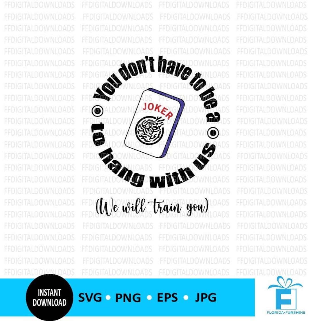 Mahjong SVG -mahjong PNG - Mahjong Trip Svg - Instant Download ...