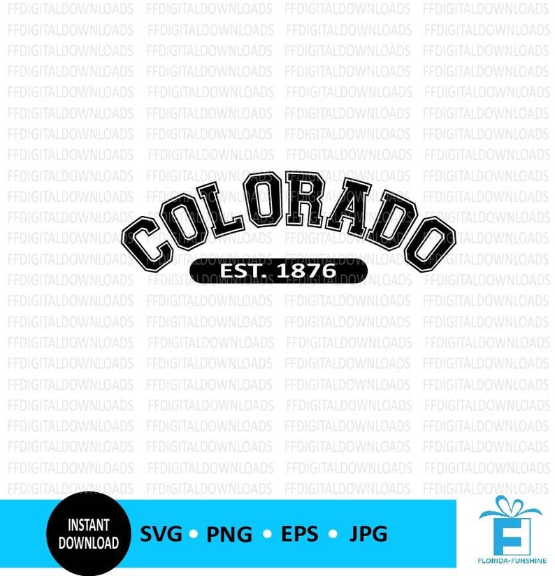 Colorado SVG Colorado PNG Colorado Shirt Design Colorado - Etsy