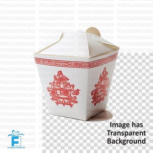 Chinese Food Take Out Container Clipart, to Go Container PNG, Chinese ...