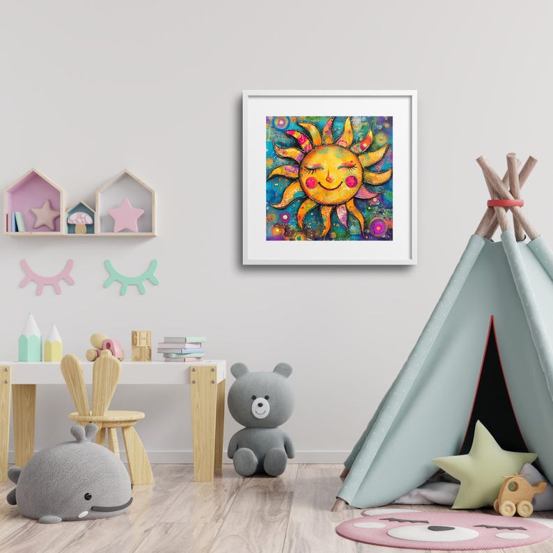Celestial PNG, Celestial Smiling Sun, Cheery Artwork, Digital Artwork ...