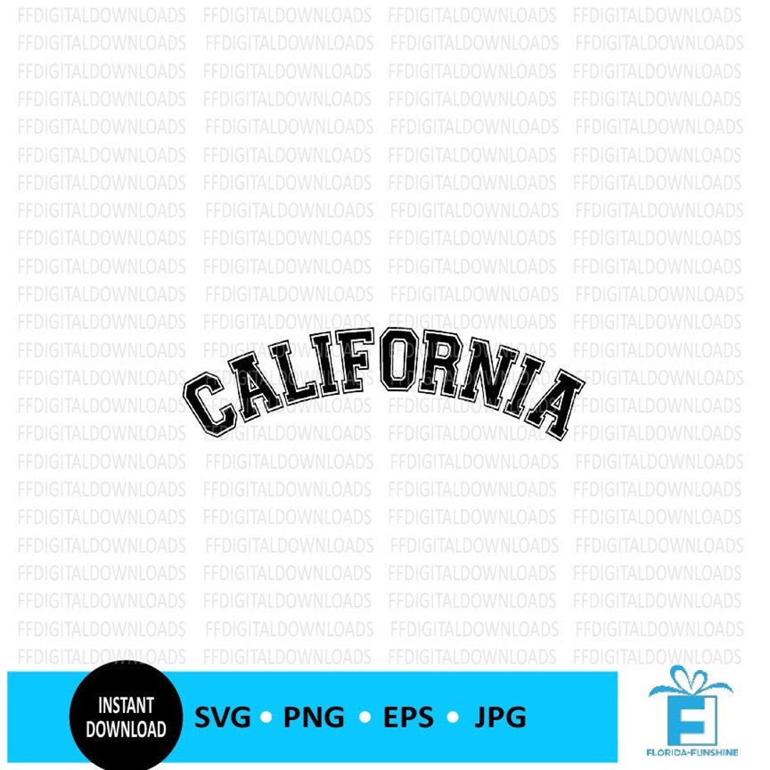 California SVG, California PNG, California Shirt Design, California ...