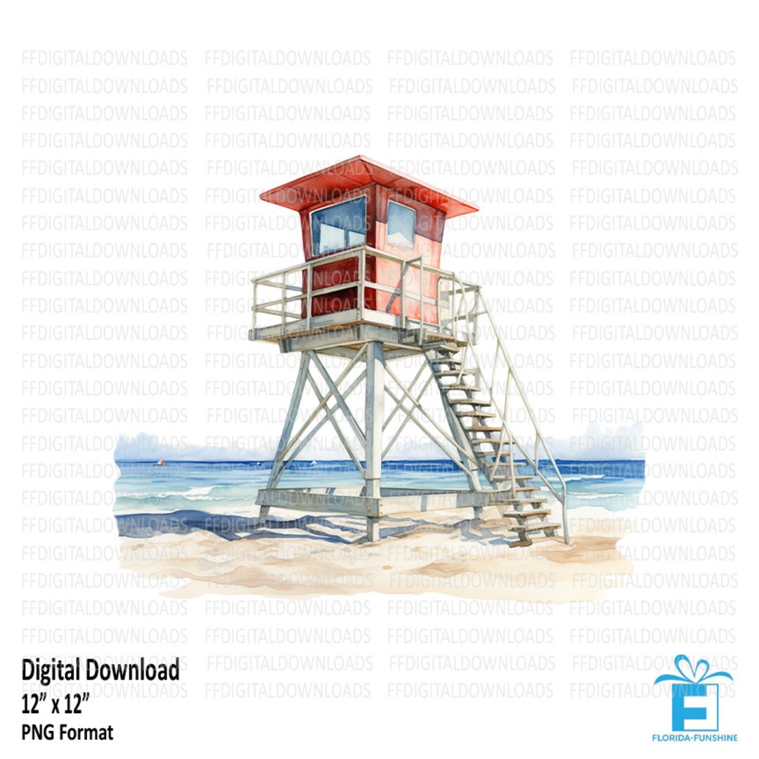 Lifeguard Stand Clipart, Lifeguard Stand PNG, Lifeguard Stand ...