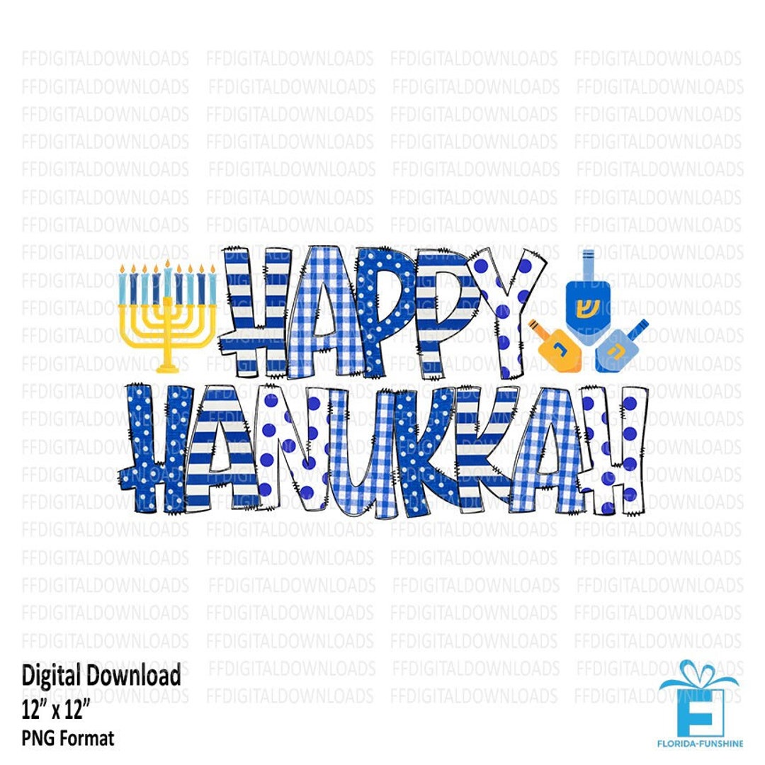 Happy Hanukkah Clipart, Happy Hanukkah Png, Happy Hanukkah Design ...