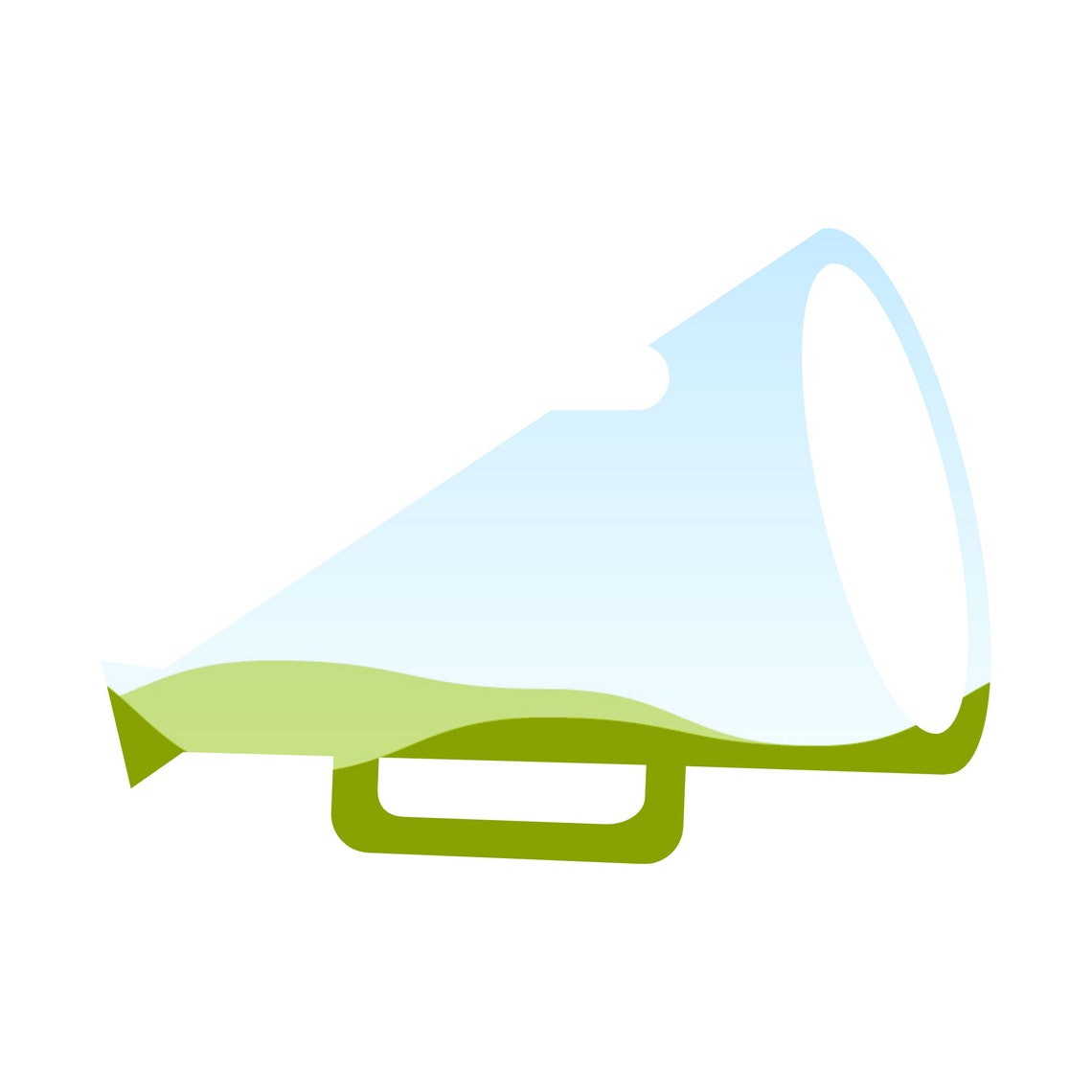 Megaphone Clipart, Megaphone Canva Frame, Drag and Drop Editable Canva ...