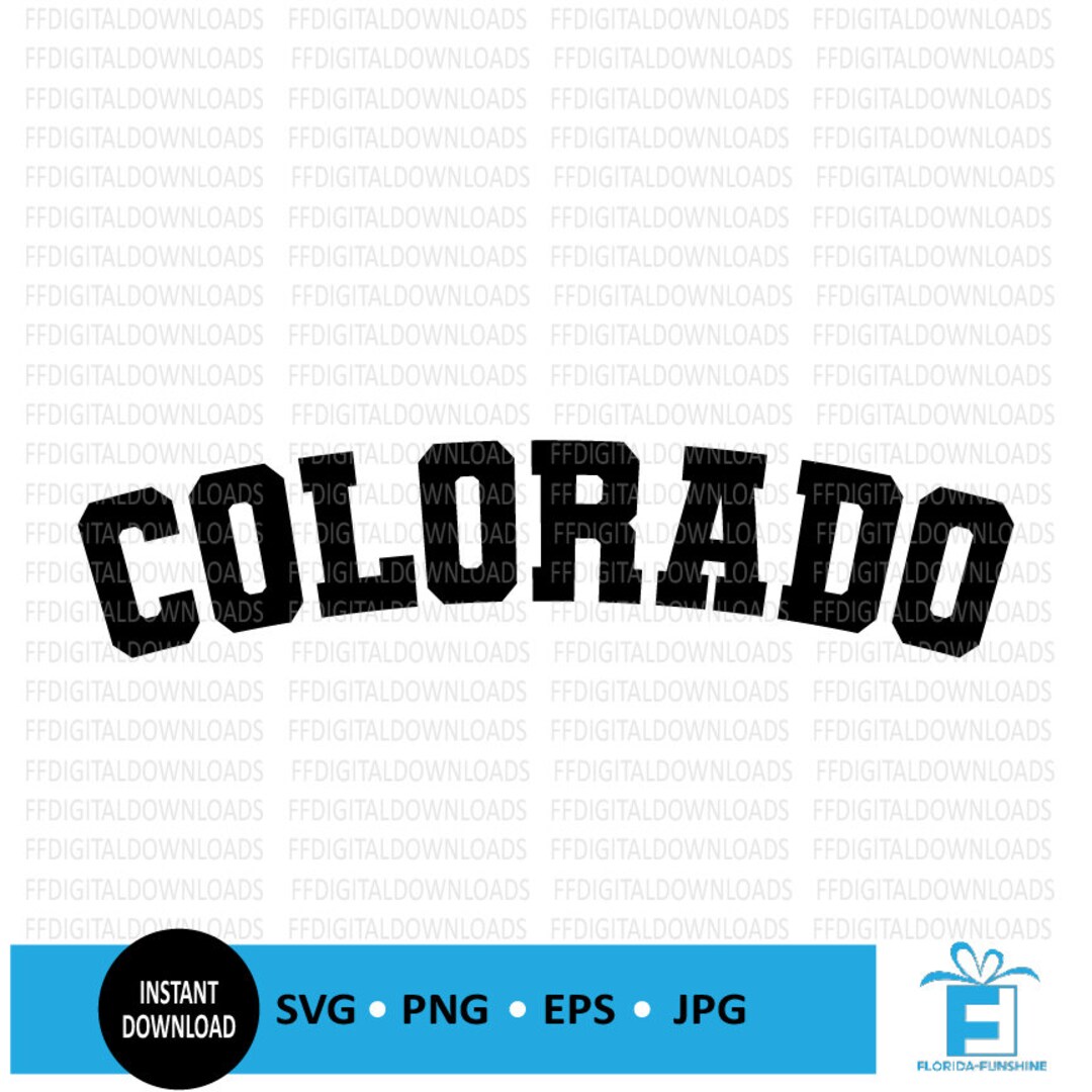 Colorado SVG, Colorado PNG, Colorado Shirt Design, Colorado Gift ...