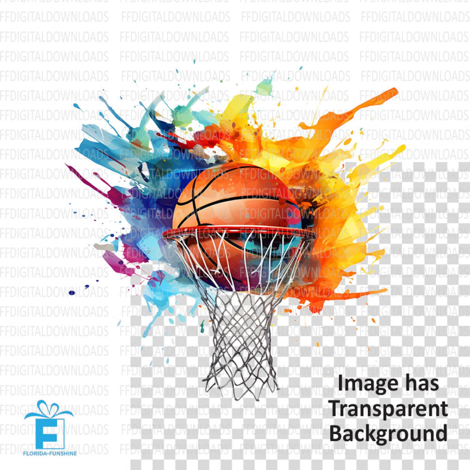 Basketball Clipart Basketball PNG Basketball Design Png - Etsy