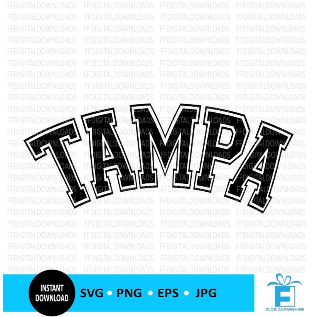 Tampa SVG, Tampa PNG, Tampa Shirt Design, Tampa Vector, Tampa Florida ...