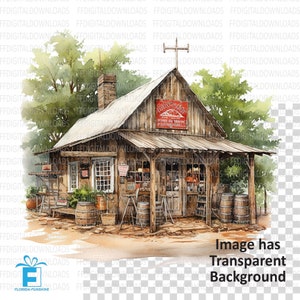 Country Store PNG, Country Store Clipart, Vintage Country Store ...