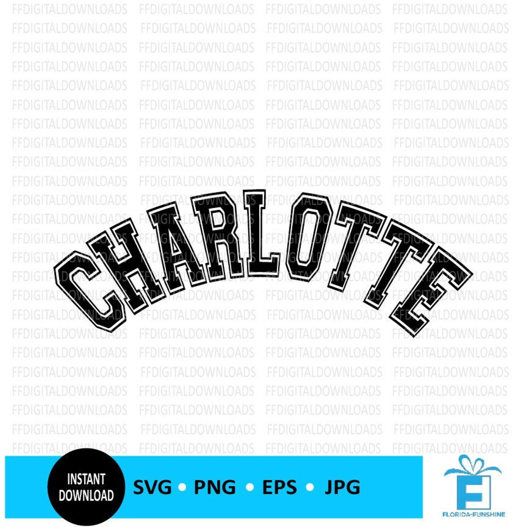 Charlotte SVG, Charlotte PNG, Charlotte Shirt Design, Charlotte North ...