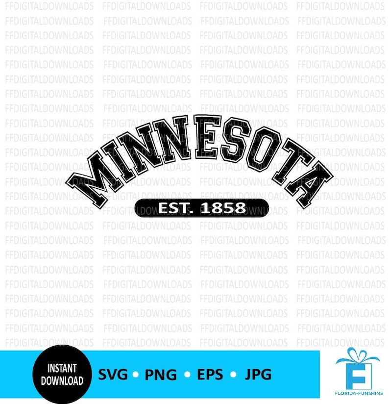 Minnesota SVG Minnesota PNG Minnesota Shirt Design - Etsy