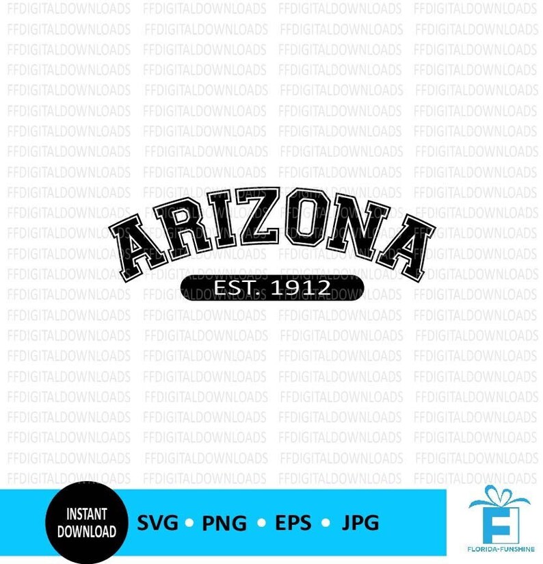 Arizona SVG Arizona PNG Arizona Shirt Design Arizona Gift - Etsy