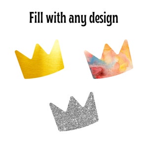 Crown Clipart Crown Canva Frame Drag and Drop Editable Canva - Etsy