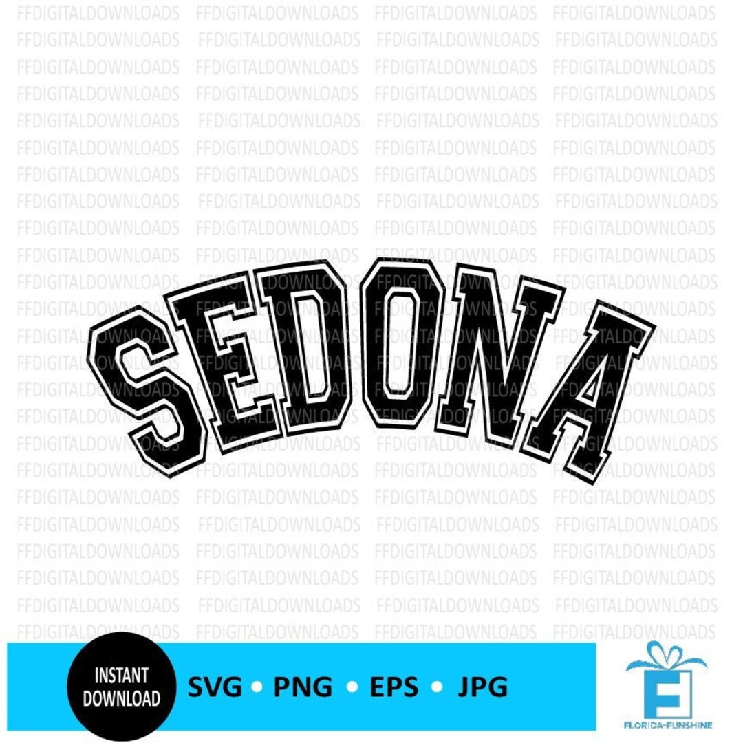 Sedona SVG, Sedona PNG, Sedona Shirt Design SVG, Sedona, Sedona Arizona ...