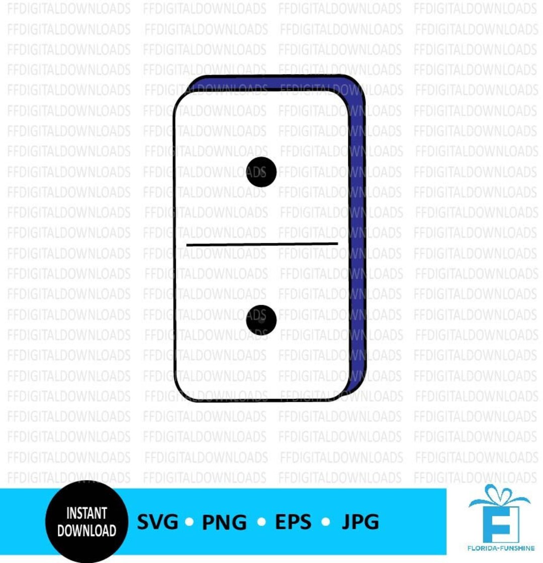 Domino SVG Domino PNG Domino Tile Svg Instant Download DTG sublimation ...